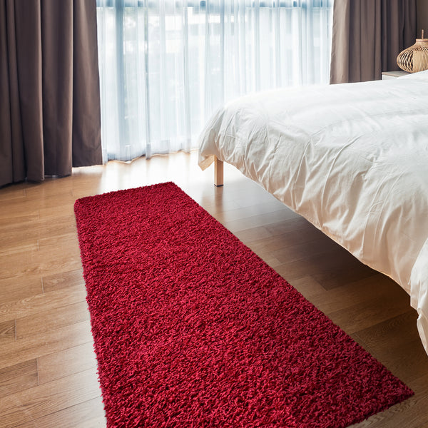 Cozy and Super Soft Plush Red – iCustomRug