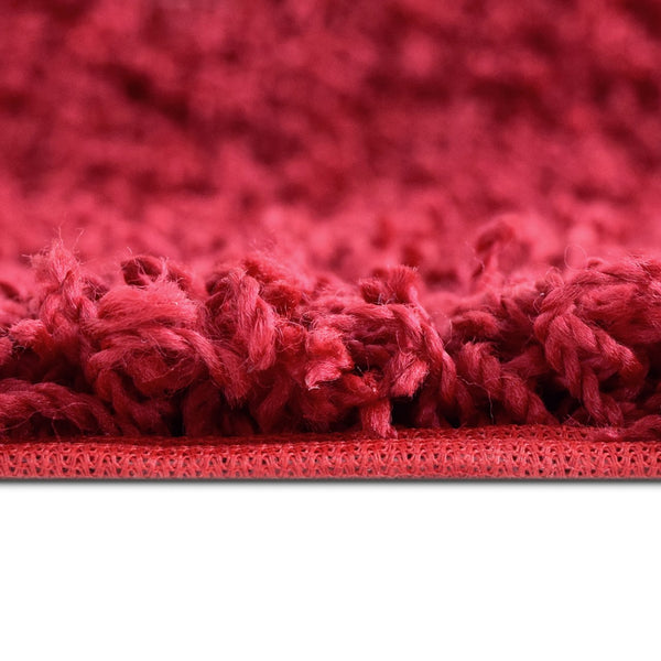 Cozy and Super Soft Plush Red – iCustomRug